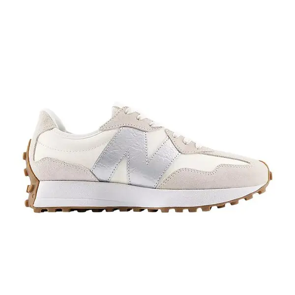 NEW BALANCE 327 Metallic Sneakers - Silver