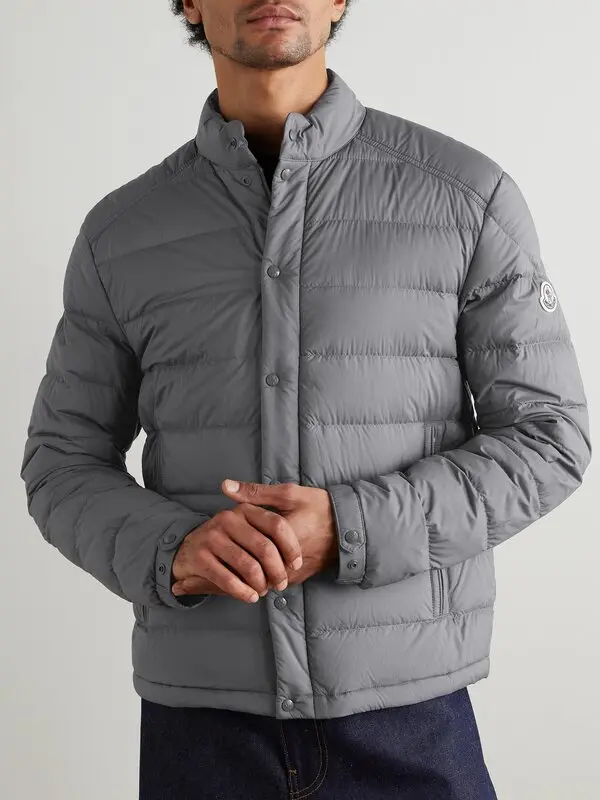 Moncler Quilted Shell Down Jacket