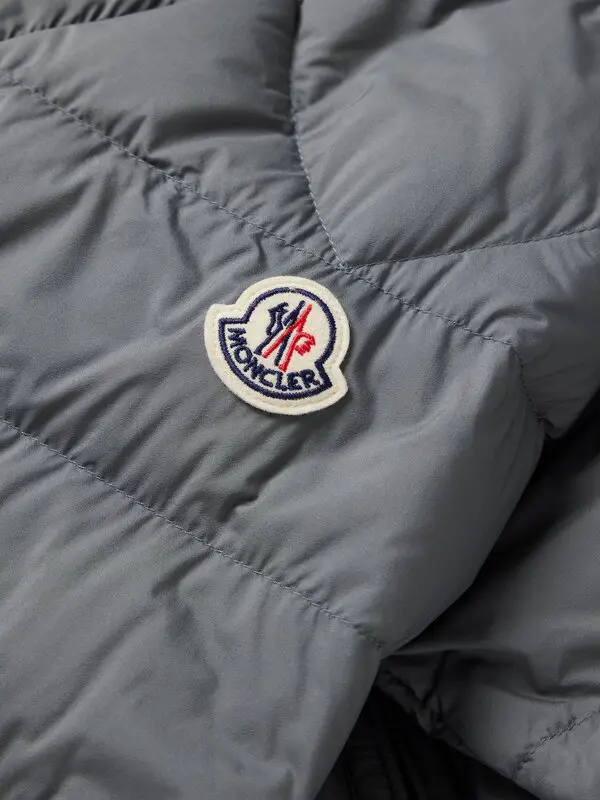 Moncler Quilted Shell Down Jacket