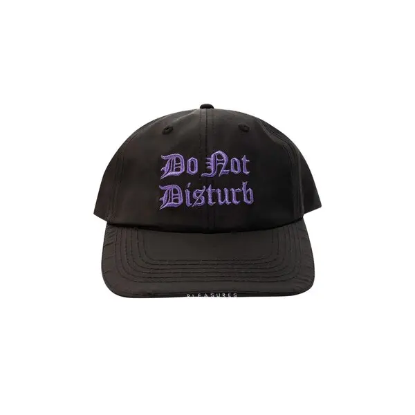 PLEASURES Disturb Nylon Cap - Black