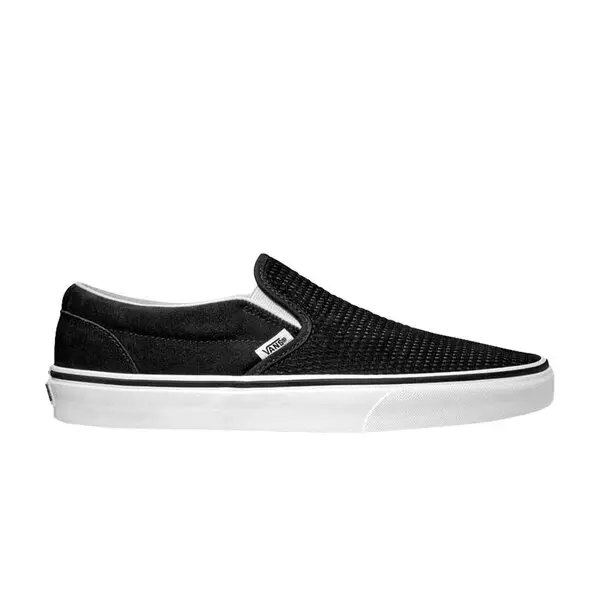 VANS Classic Slip-on Embossed Suede - Black