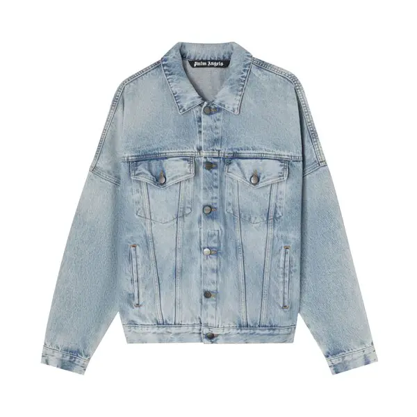 Palm Angels Logo Denim Jacket
