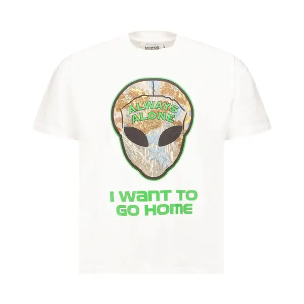 ANTI SOCIAL SOCIAL CLUB Redneck Alien With Glow Tee - White