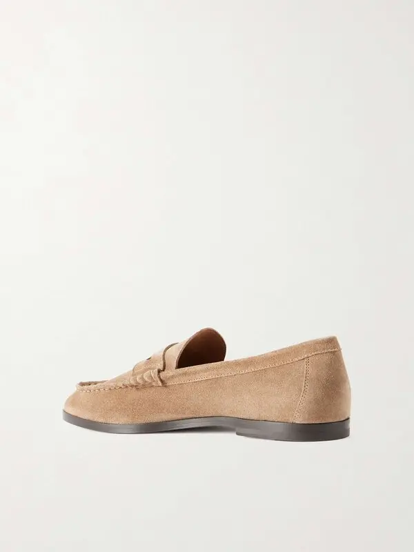 COMMON PROJECTS Soft Suede Penny Loafers