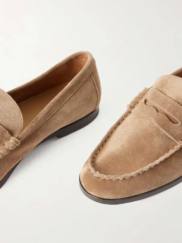 COMMON PROJECTS Soft Suede Penny Loafers