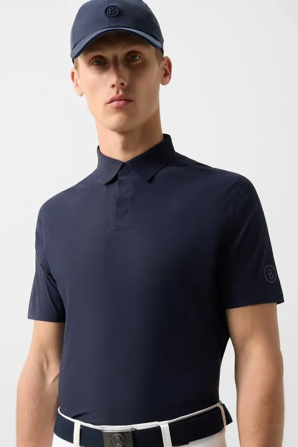 Bogner Casimir Functional Short-sleeved Top - Navy Blue