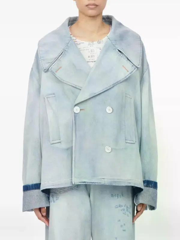 MAISON MARGIELA Buttoned-up Cotton Jacket