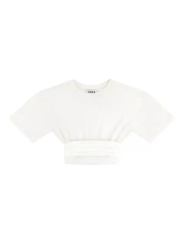 AREA Tuxedo T-shirt - White