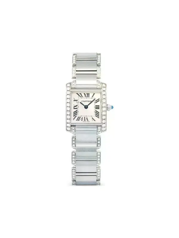 CARTIER Tank Francaise 25mm - White