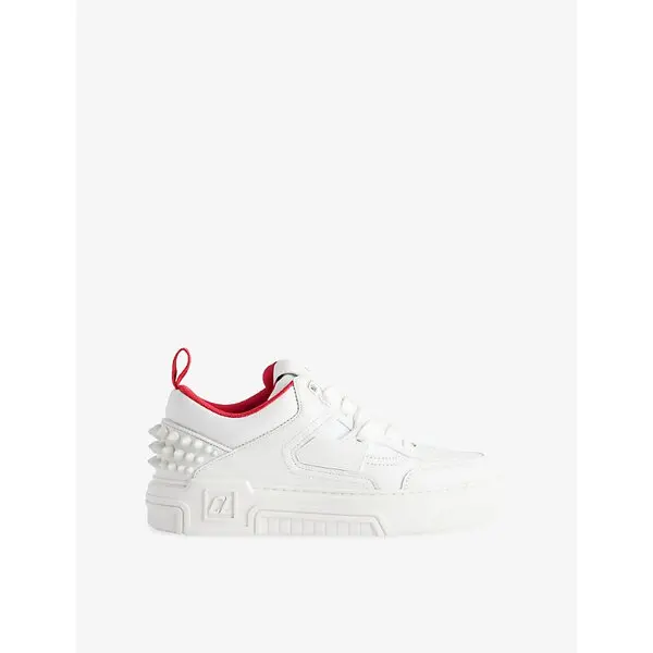 CHRISTIAN LOUBOUTIN Astroloubi Leather Trainers - White