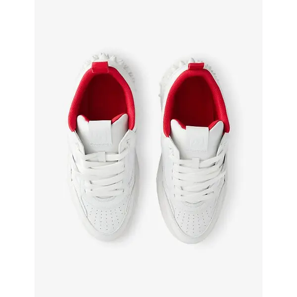 CHRISTIAN LOUBOUTIN Astroloubi Leather Trainers - White