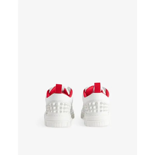 CHRISTIAN LOUBOUTIN Astroloubi Leather Trainers - White
