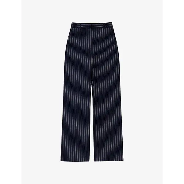 RO&ZO Pinstripe Tailored Woven Trousers