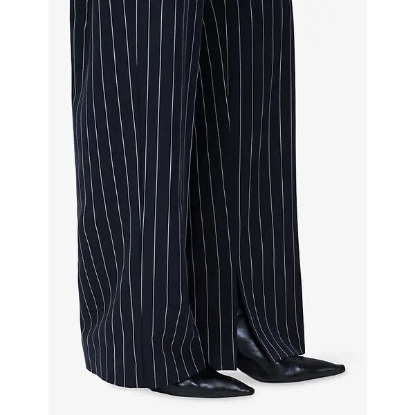 RO&ZO Pinstripe Tailored Woven Trousers