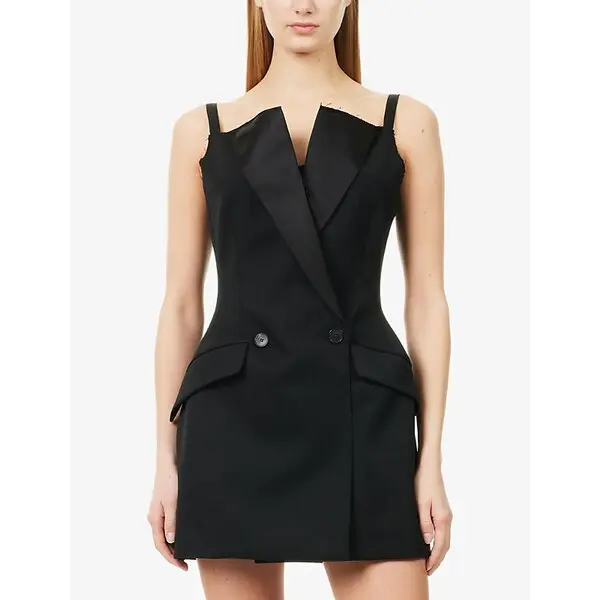 Givenchy Tailored Wool Mini Dress