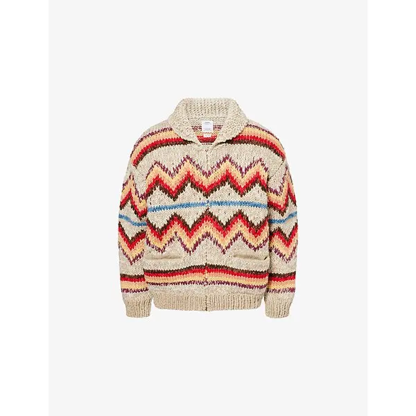 Visvim Cowichan Hand-knit Wool Cardigan