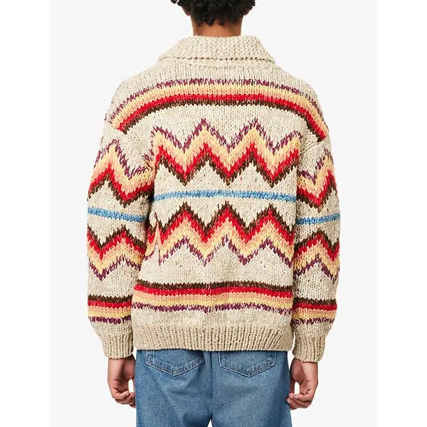 Visvim Cowichan Hand-knit Wool Cardigan