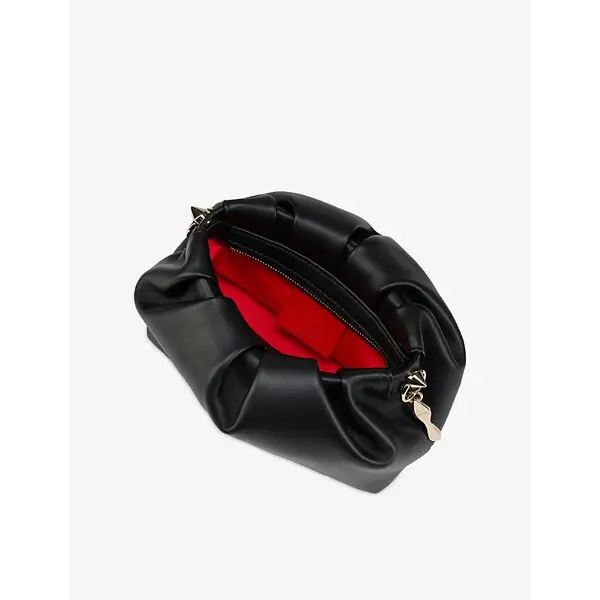 CHRISTIAN LOUBOUTIN Eva Mini Leather Cross-body Bag - Black