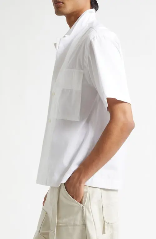 Sacai Poplin Camp Shirt