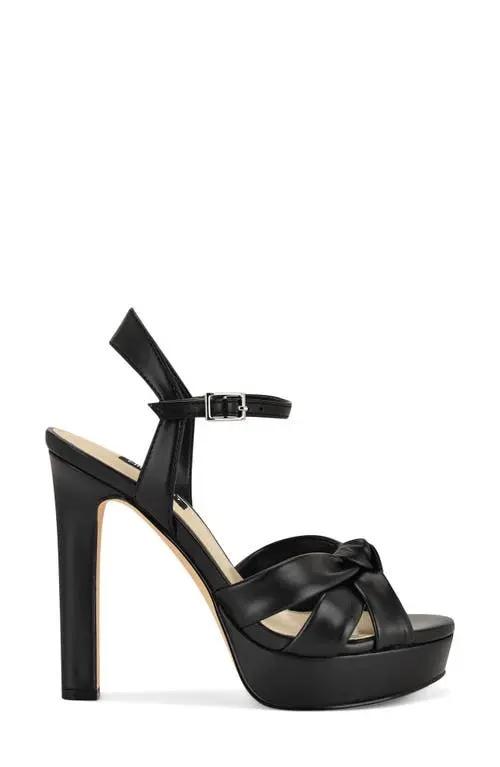 Nine West Windee Ankle Strap Platform Sandal - Black