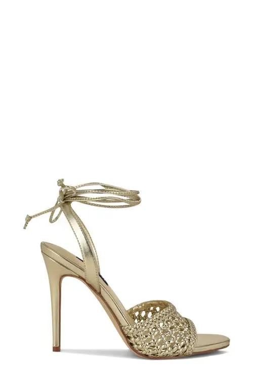 Nine West Merta Stiletto Sandal - Gold