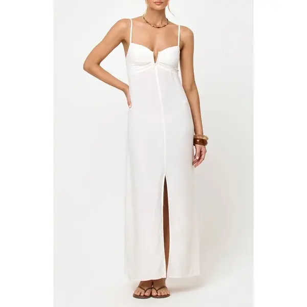 L*Space Chara Maxi Cover-up Dress - Cream