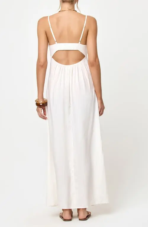 L*Space Chara Maxi Cover-up Dress - Cream