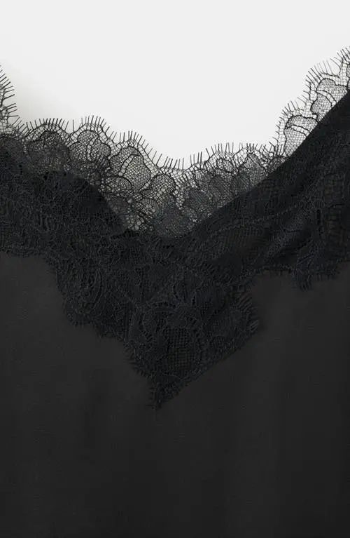 Mango Lace Trim Camisole