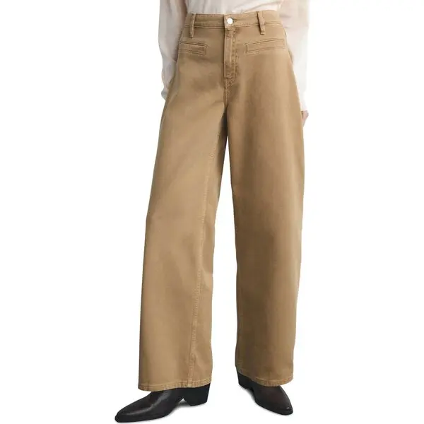 Mango Welt Pocket Balloon Jeans