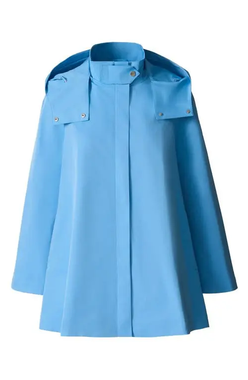 Soia & Kyo Nalani Waterproof Swing Coat - Poolside Blue
