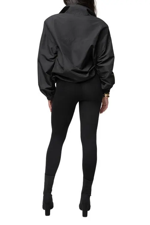 JLUXLABEL Oversized Funnel Jacket - Black