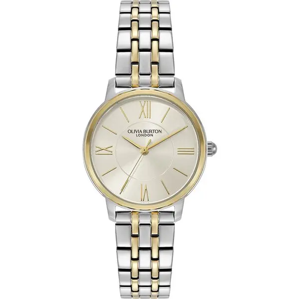OLIVIA BURTON Westbourne Two-tone Bracelet Watch - Silver & Gold