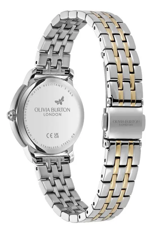 OLIVIA BURTON Westbourne Two-tone Bracelet Watch - Silver & Gold