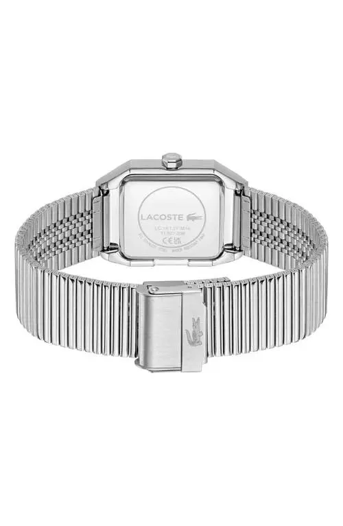Lacoste Rene Bracelet Watch - Silver/green