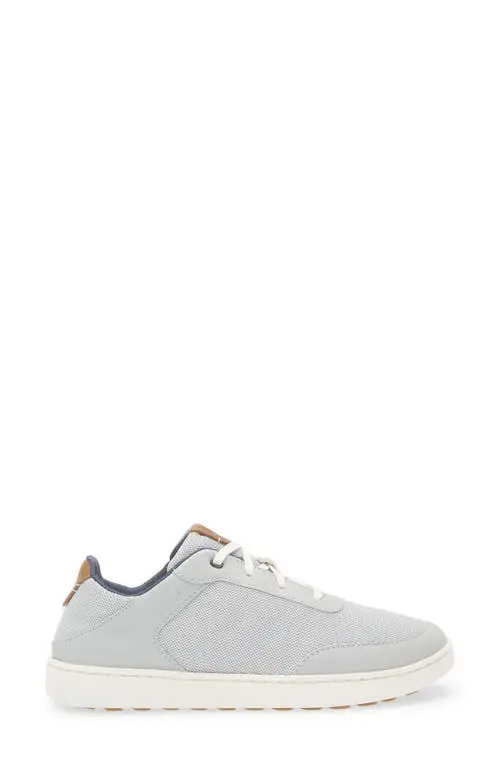 Olukai Kiahuna Sneaker - Cloud Grey/tan