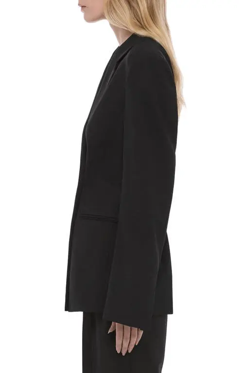 Helmut Lang Cutaway Wool Blazer