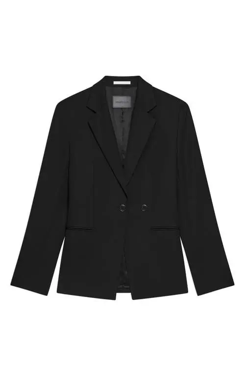 Helmut Lang Cutaway Wool Blazer