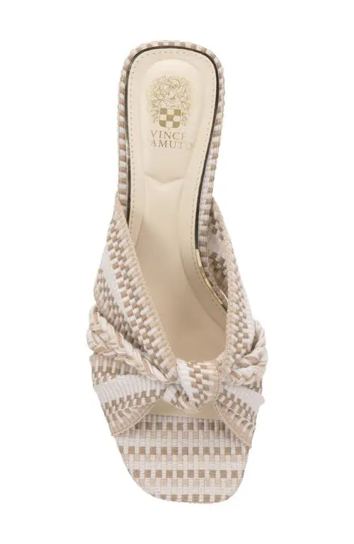 Vince Camuto Atemly Block Heel Sandal - Ivory Multi