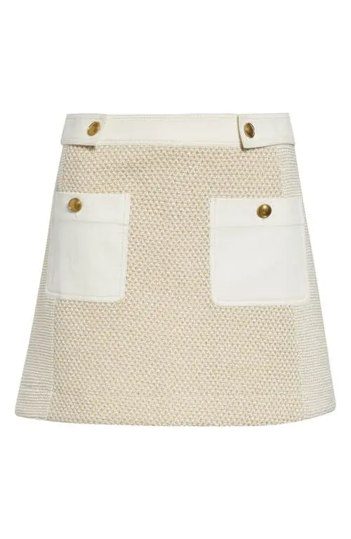 Ramy Brook Gili Tweed Miniskirt