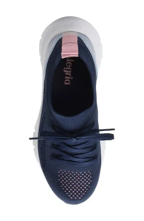 ALEGRIA BY PG LITE Regale Knit Sneakers - Blush Navy