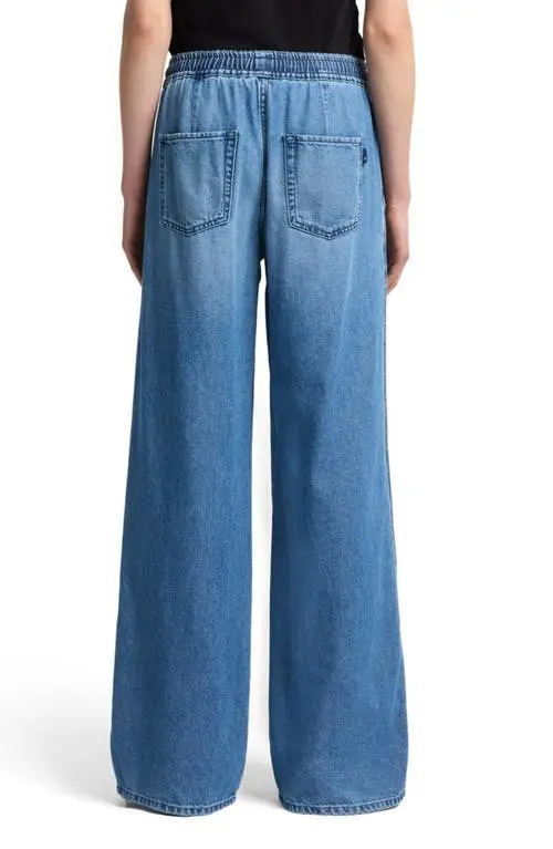 7 For All Mankind Pull-on High-waist Wide-leg Jeans - Hilo