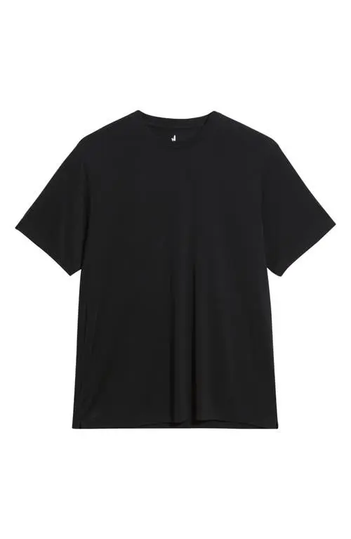 Johnnie-o The Tee Modal Blend Crewneck T-shirt - Black