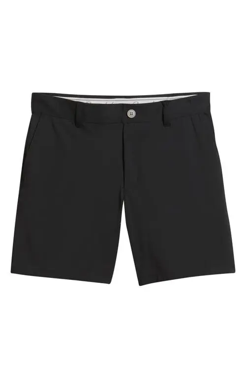 Johnnie-o Fusion Stretch Nylon Chino Shorts - Black