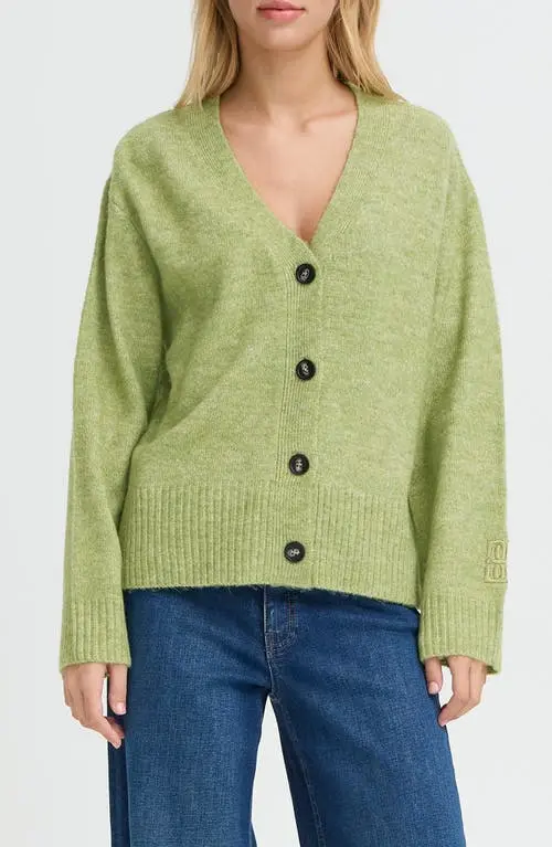 ICHI Ihbaling Button-front Sweater