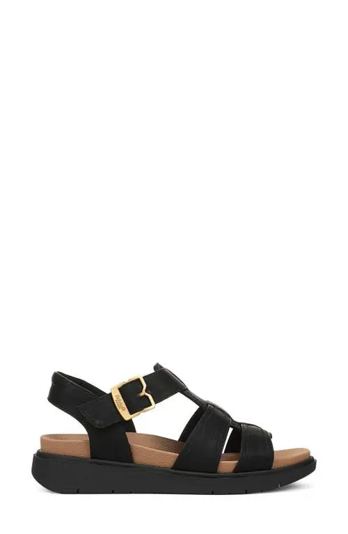 Dr. Scholl'S Platform Fisherman Sandal - Black