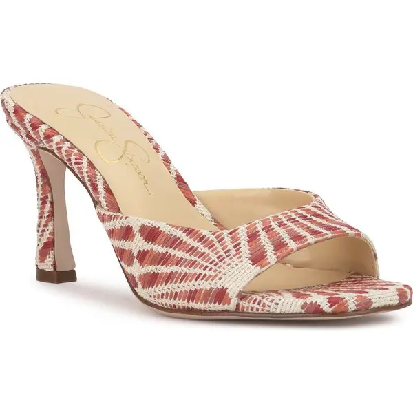 Jessica Simpson Cennet Stiletto Sandals - Orange 01