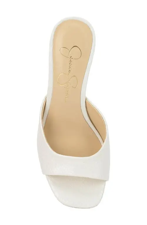 Jessica Simpson Cennet Stiletto Sandals - White 02