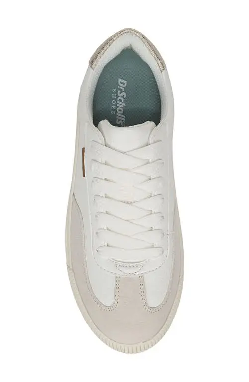 Dr. Scholl'S Time Off Platform Sneakers - White Birch