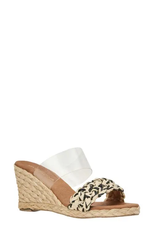 Andre Assous Allison Espadrille Wedge Slide Sandal
