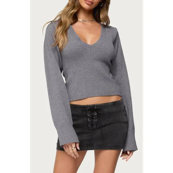 EDIKTED Stacie Crop Sweater